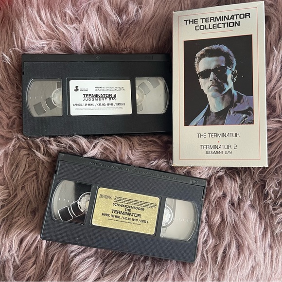 Media | The Terminator Collection Vhs 1 2 Judgement Day Set Bundle ...